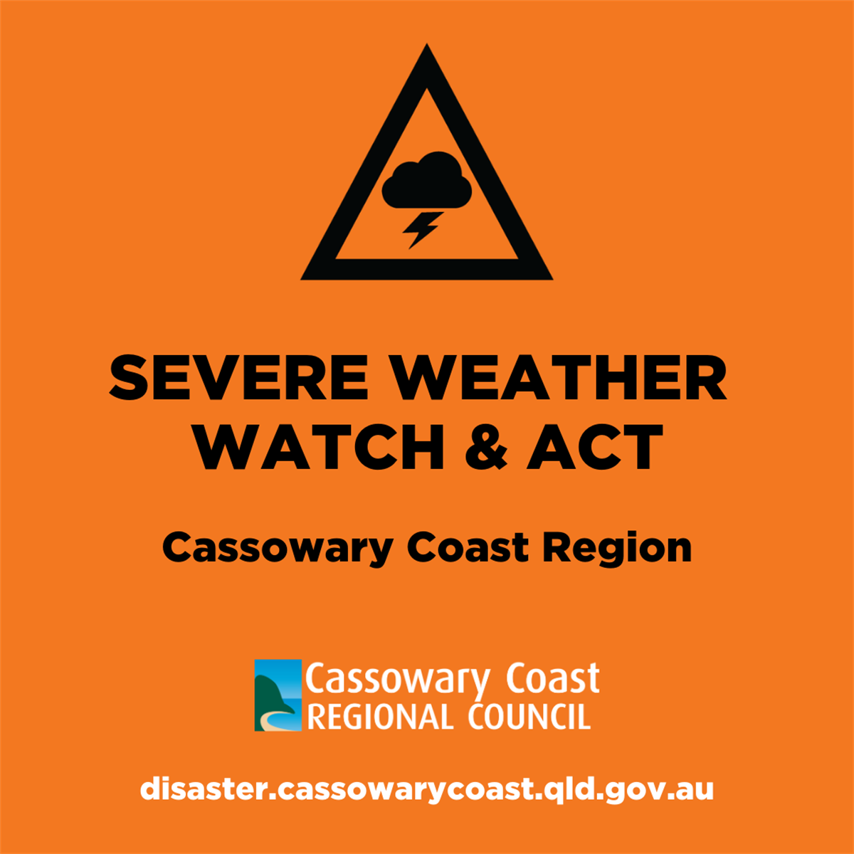 Severe Weather Advice - Watch and Act (No longer current) | Cassowary ...