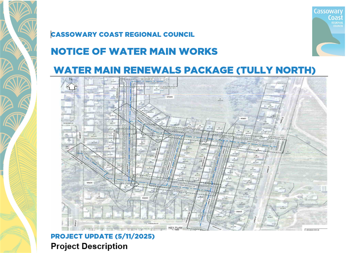 Notice of Water Main Renewal Works - Tully | Cassowary Coast Regional ...
